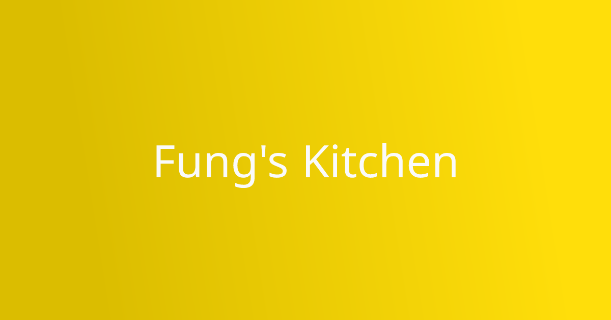 Best Chinese in Oklahoma City, OK | Fung's Kitchen | Menu